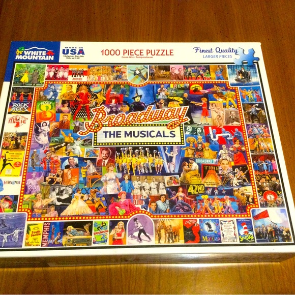 White Mountain | Games | Broadway The Musicals White Mountain Puzzle ...